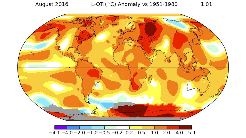 August Ties July as Hottest Month on Record | The Weather Channel