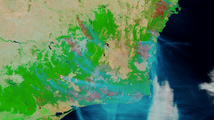 Satellite Images Show Massive Burn Areas From Devastating Australian ...