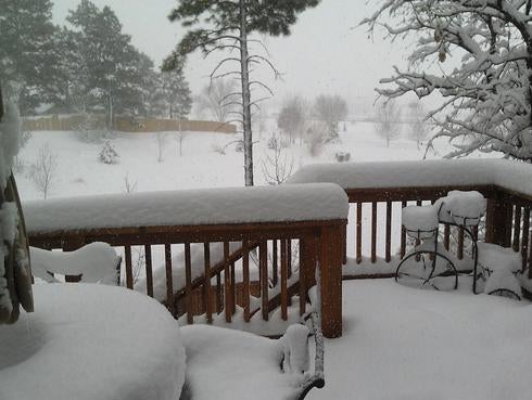 Incredible Arizona Snow Scene Unfolds | Weather.com