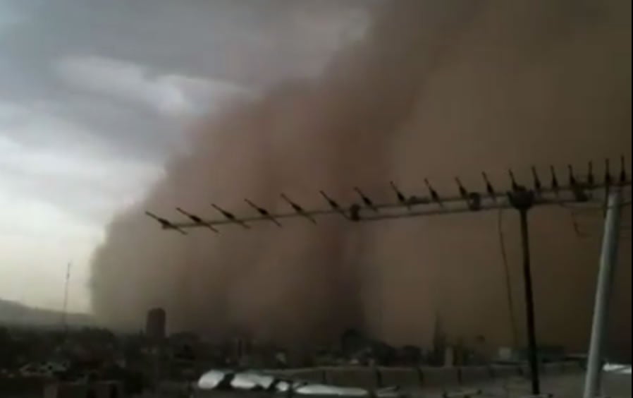 Tehran, Iran, Engulfed By Massive Dust Storm; At Least Four Deaths ...