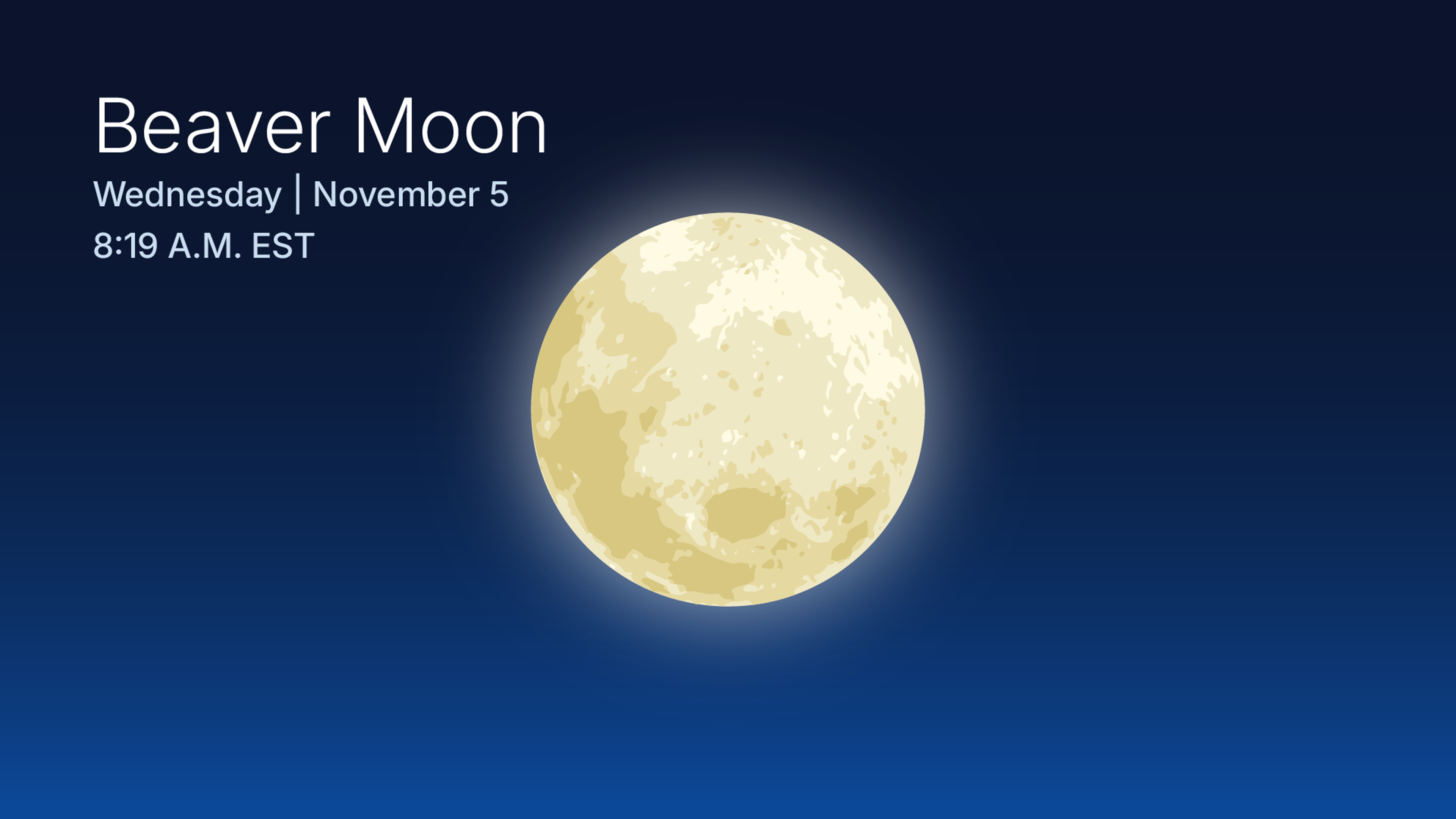 2025 Beaver Moon: When You Can See November’s Full Moon | Weather.com