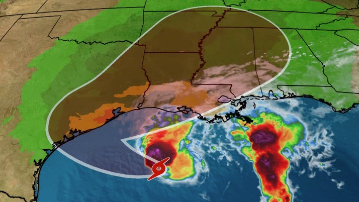 Tropical Storm Beta Brings Threats of Flooding Rainfall and Storm Surge ...