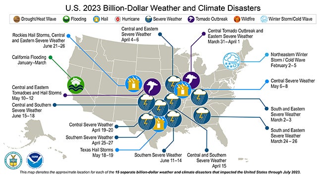 15 Billion-Dollar Weather Disasters Hit The US This Year, A Record Pace ...