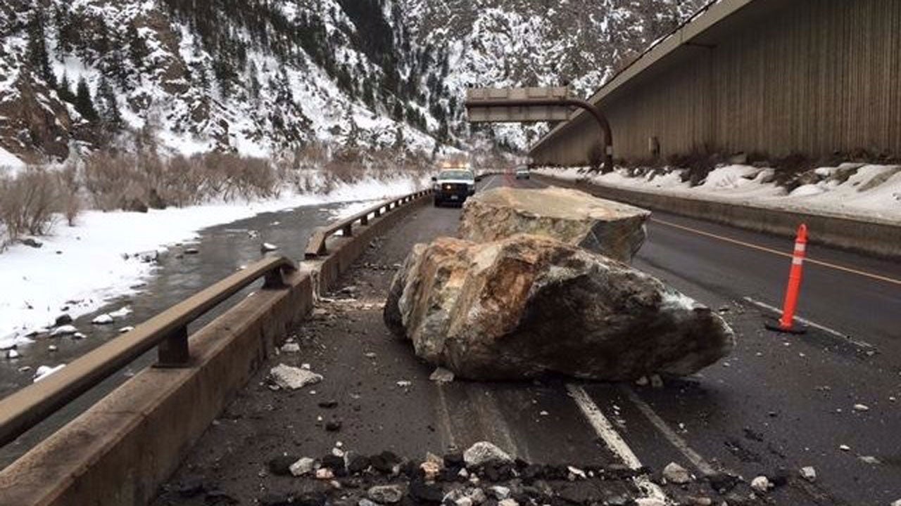 Colorado Rockslide Shuts Down I-70 for Weeks | The Weather Channel