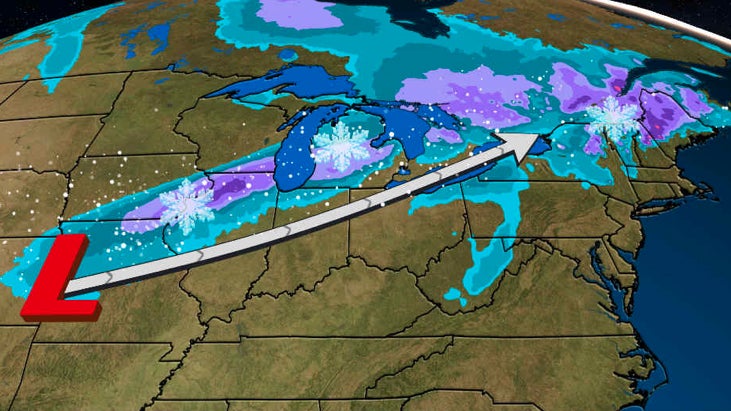 Winter Storm Bruce to Spread Snow and Strong Winds From the Plains to ...