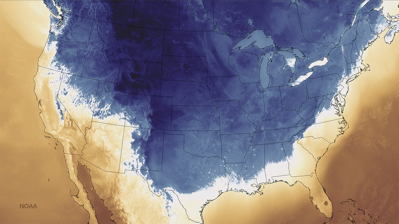 Polar Plunge in One Spectacular NOAA Map -- Plus 11 More from The ...