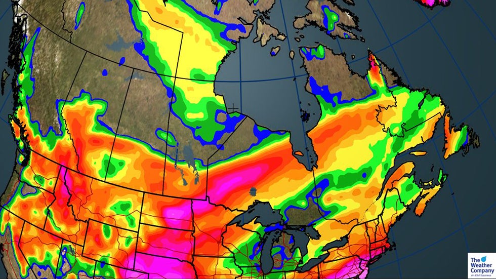 Thunderstorms Hit Calgary; Summer-like Temps in Vancouver | Weather.com