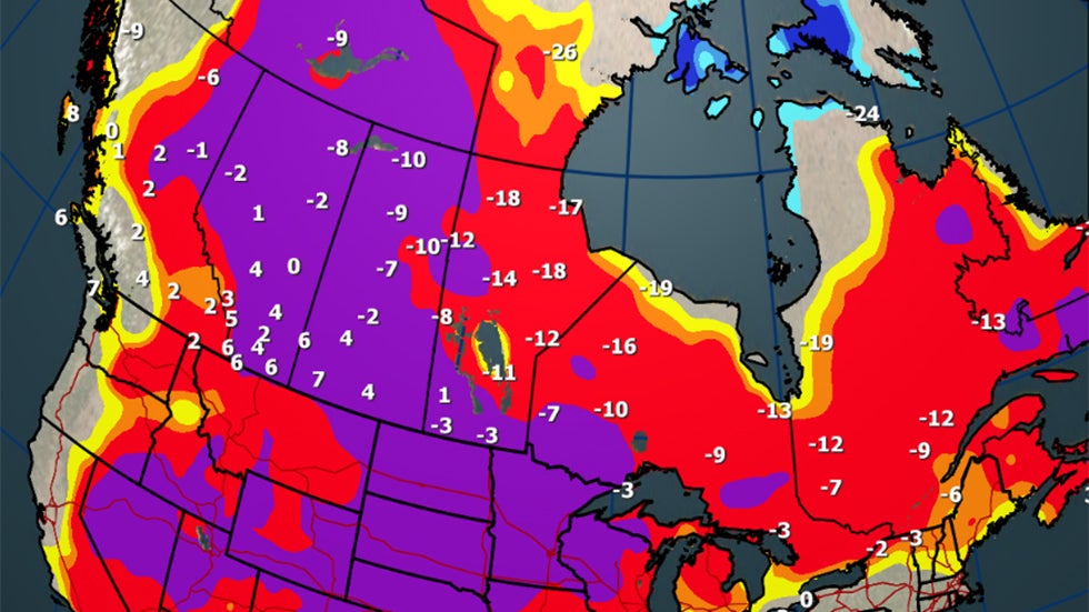 Canadian Warmup: Parts of Alberta, Saskatchewan and Manitoba to See a ...