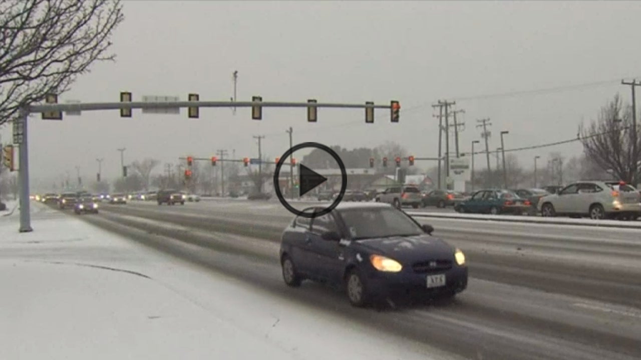 Video Shows Ice Causing a Car Crash | The Weather Channel