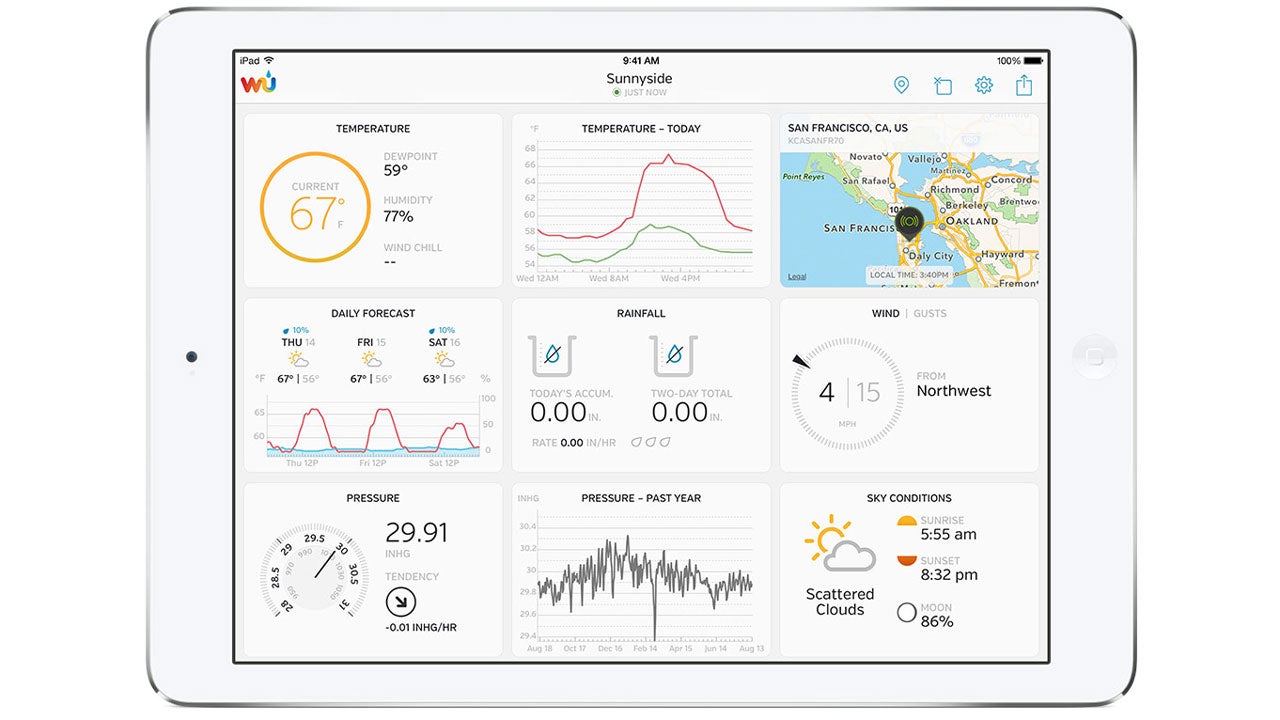 New iPad App, WunderStation, Will Change the Way You View the Weather ...
