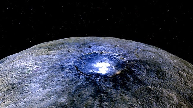 Scientists Solve Mystery Behind Ceres' Bright Spots | The Weather Channel