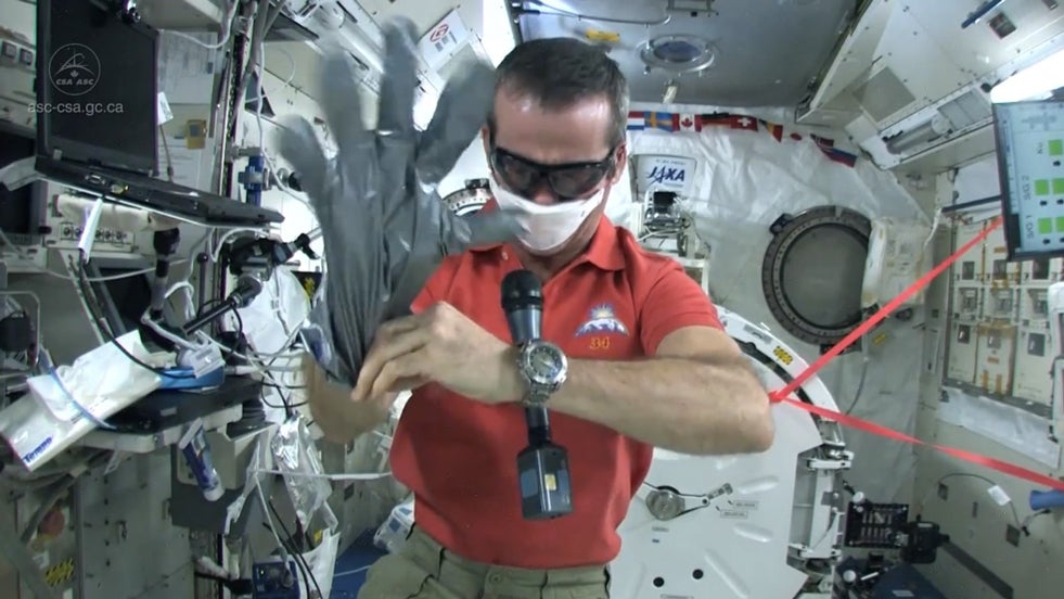How to Clean a Mess in Space (Video) | The Weather Channel