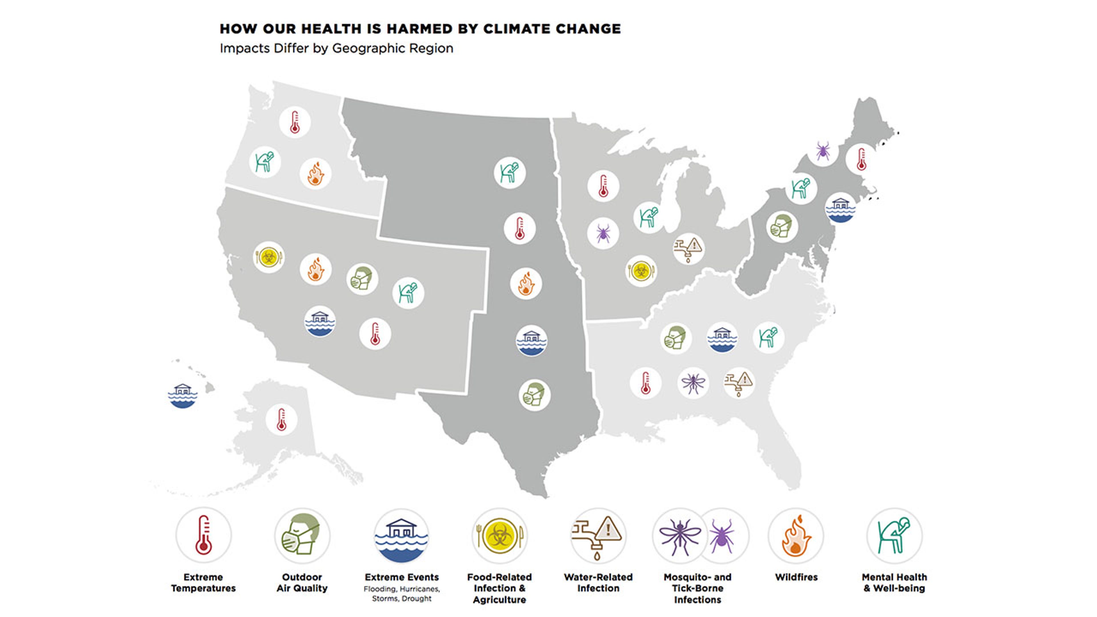 Map Shows How Climate Change Is Making Americans Sicker | The Weather ...