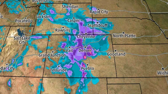 Late-April Winter Storm Sweeps Through the Rockies and High Plains ...