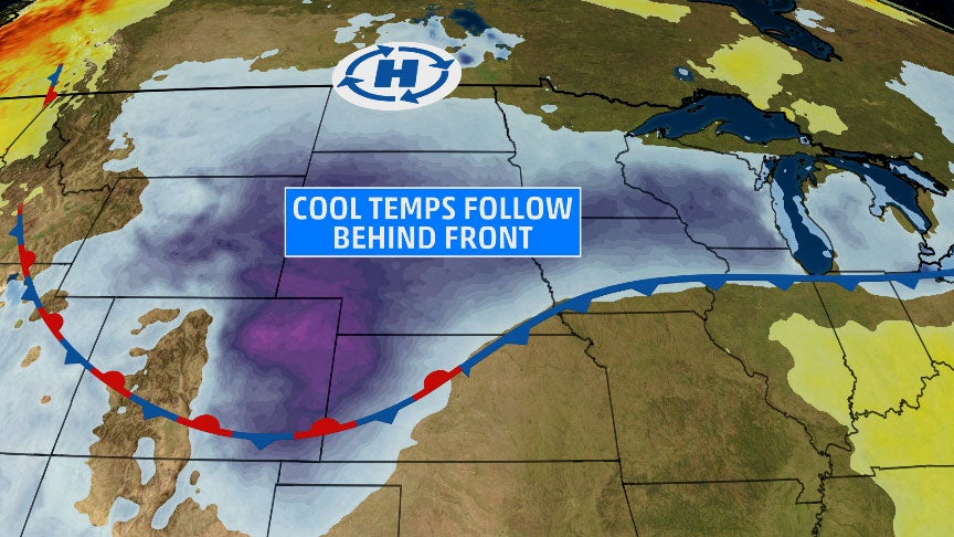 Another Spring Chill Grips Rockies to Upper Midwest, Including More ...