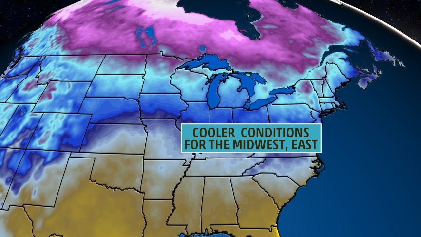 Pattern Shift Will Bring Coldest Air So Far This Season to Parts of the ...