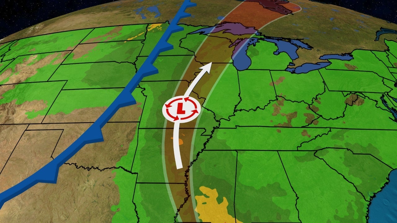 Cristobal's Inland Track to Bring Flooding Rain and Strong Winds From ...