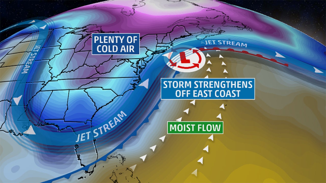 Major Winter Storm Increasingly Likely in East, Including Washington, D ...