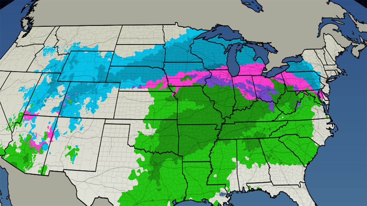 Another Winter Storm Will Bring Snow, Ice From Southwest to Northeast ...