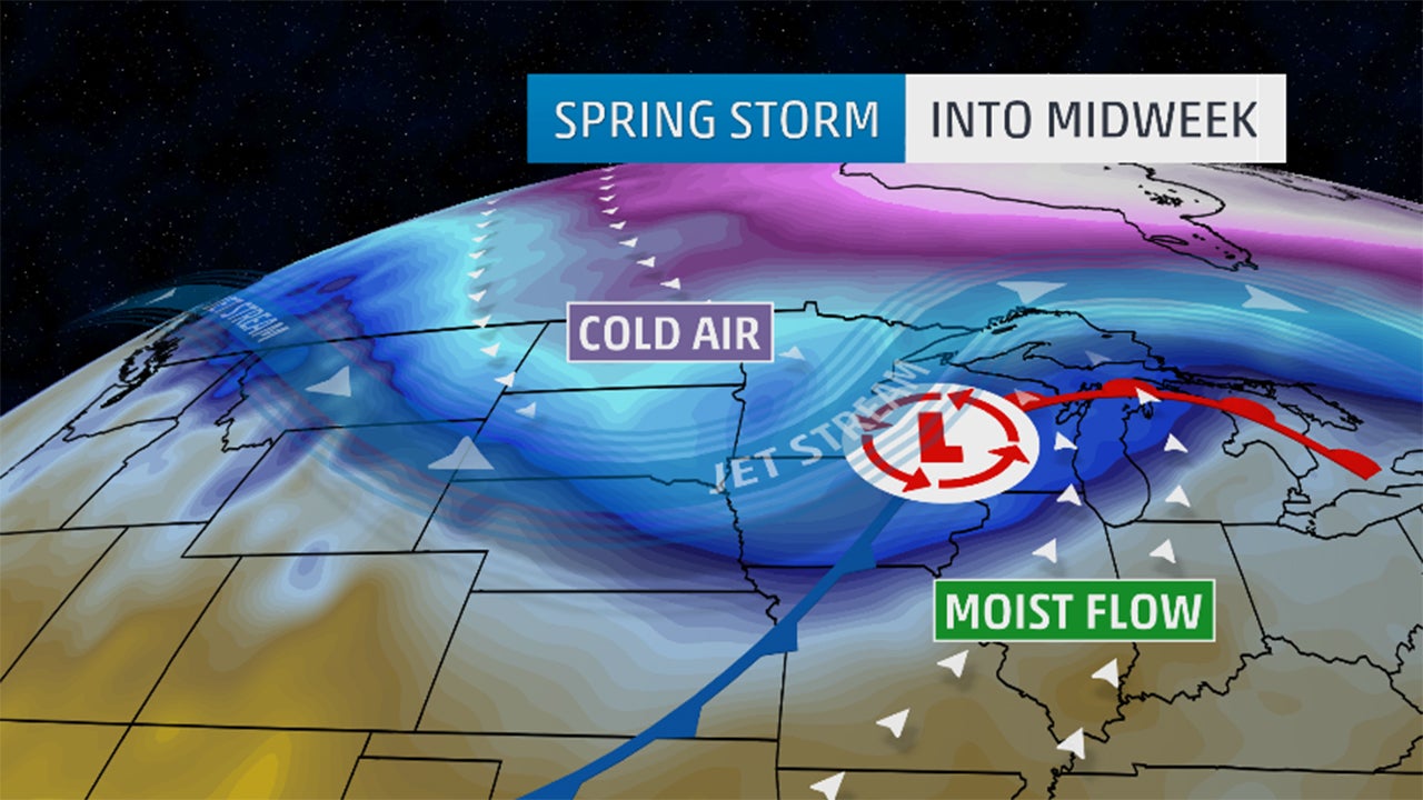 Spring Snow Blankets Upper Midwest, Northern Plains (RECAP) | The ...