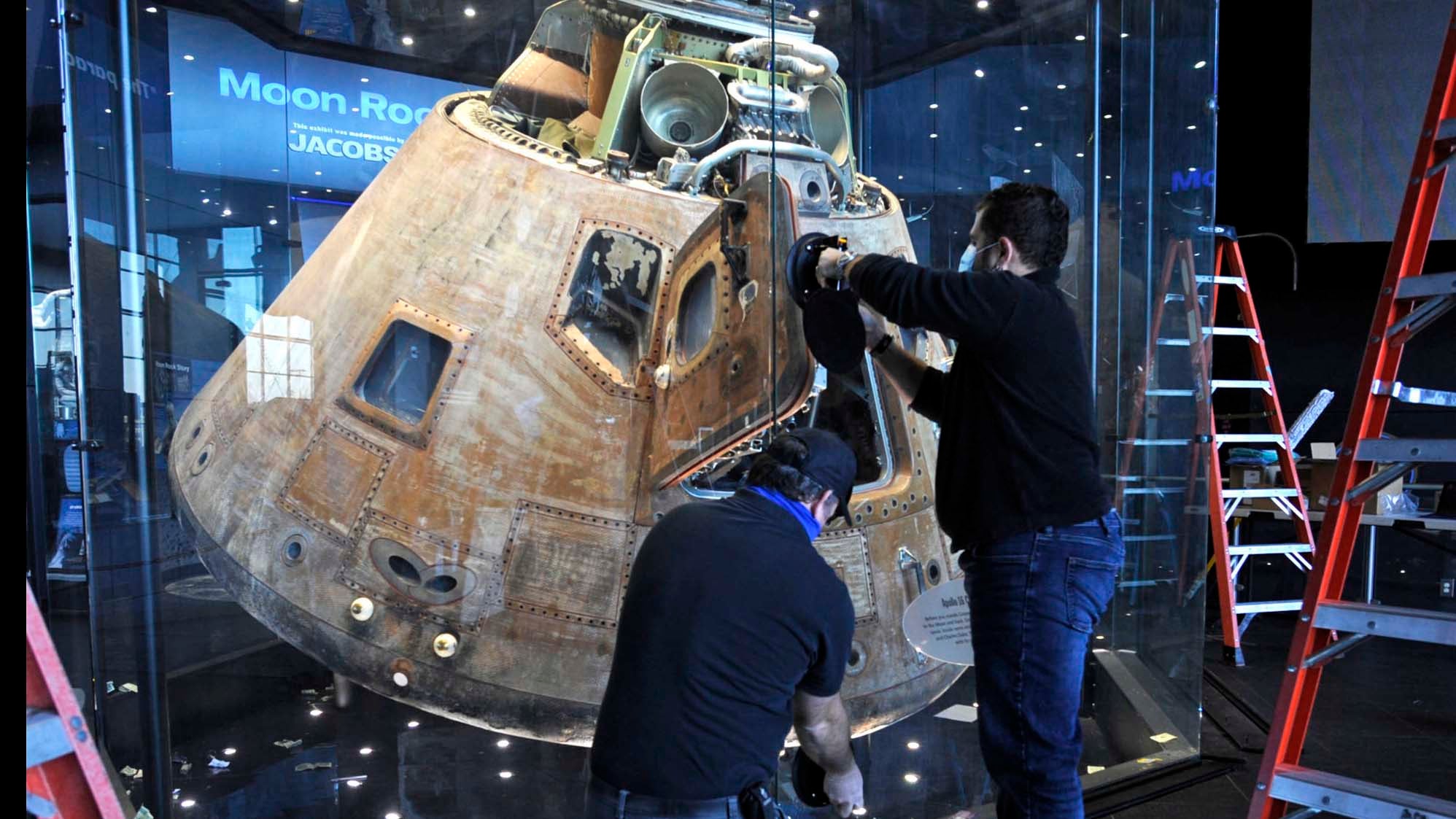 Staub und Spinnenweben - "Apollo 16"hat jetzt irdische Probleme | The ...