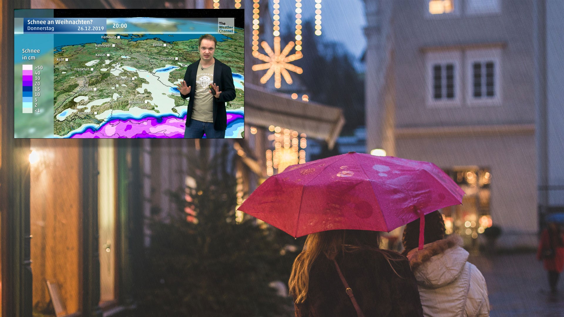 Weihnachten wird grün, nass und windig – nur in einer Region fällt Schnee