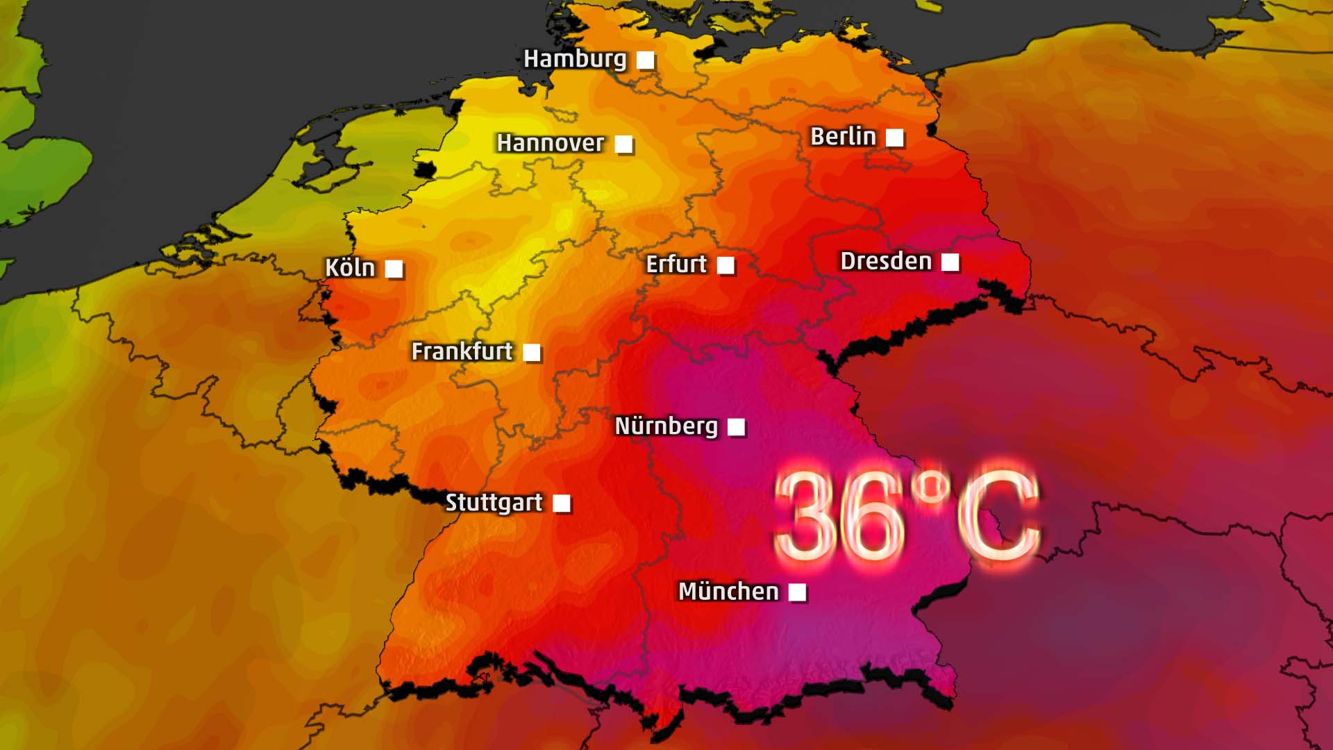 Wetter in Deutschland: Sahara-Hitze wird von Unwettern unterbrochen | Weather.com
