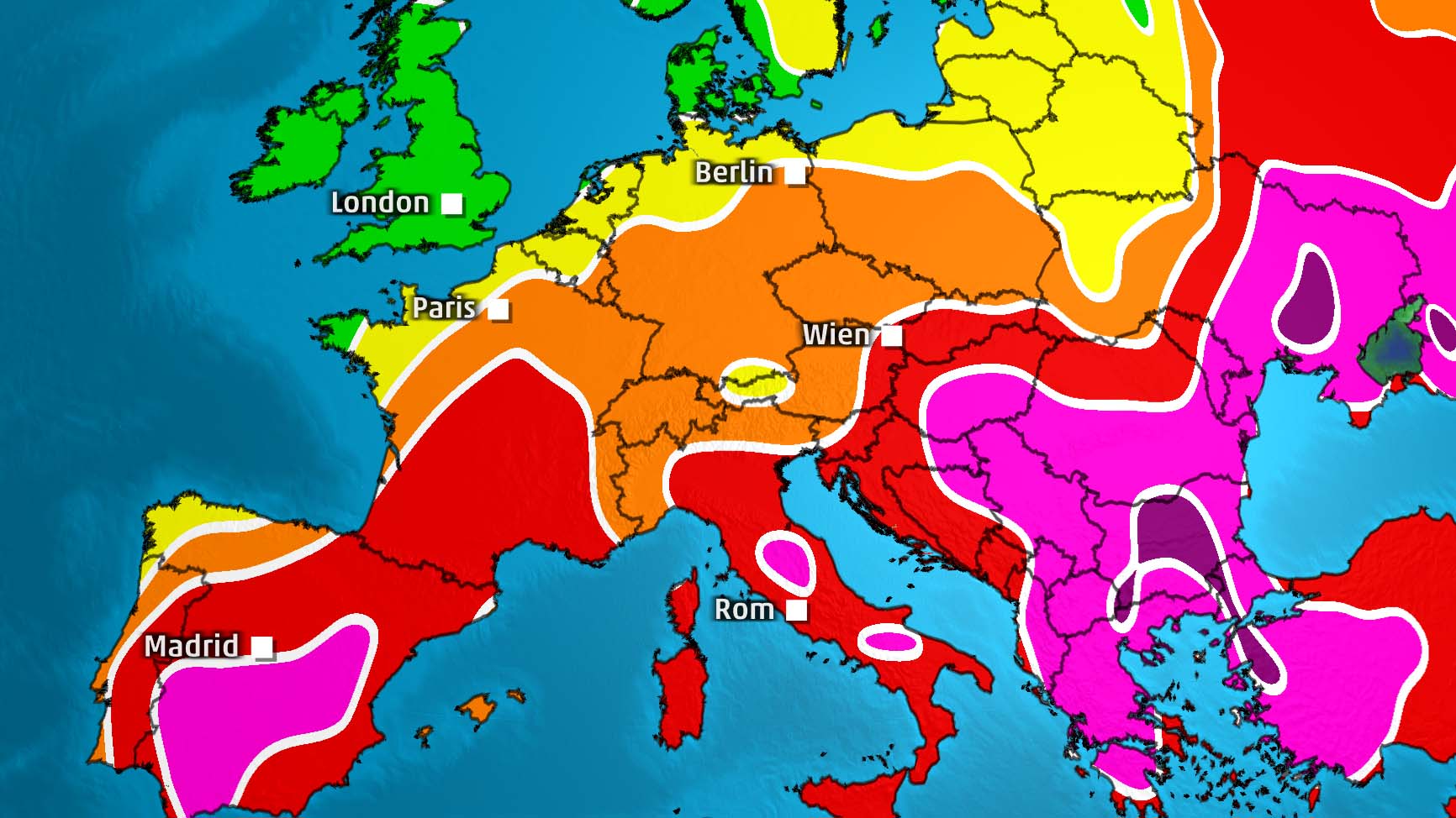 40 Grad in Europa - und Deutschland ist nah dran - Videos from The Weather Channel