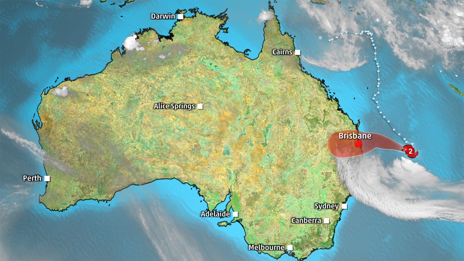 Australien zittert vor Zyklon Alfred | Weather.com