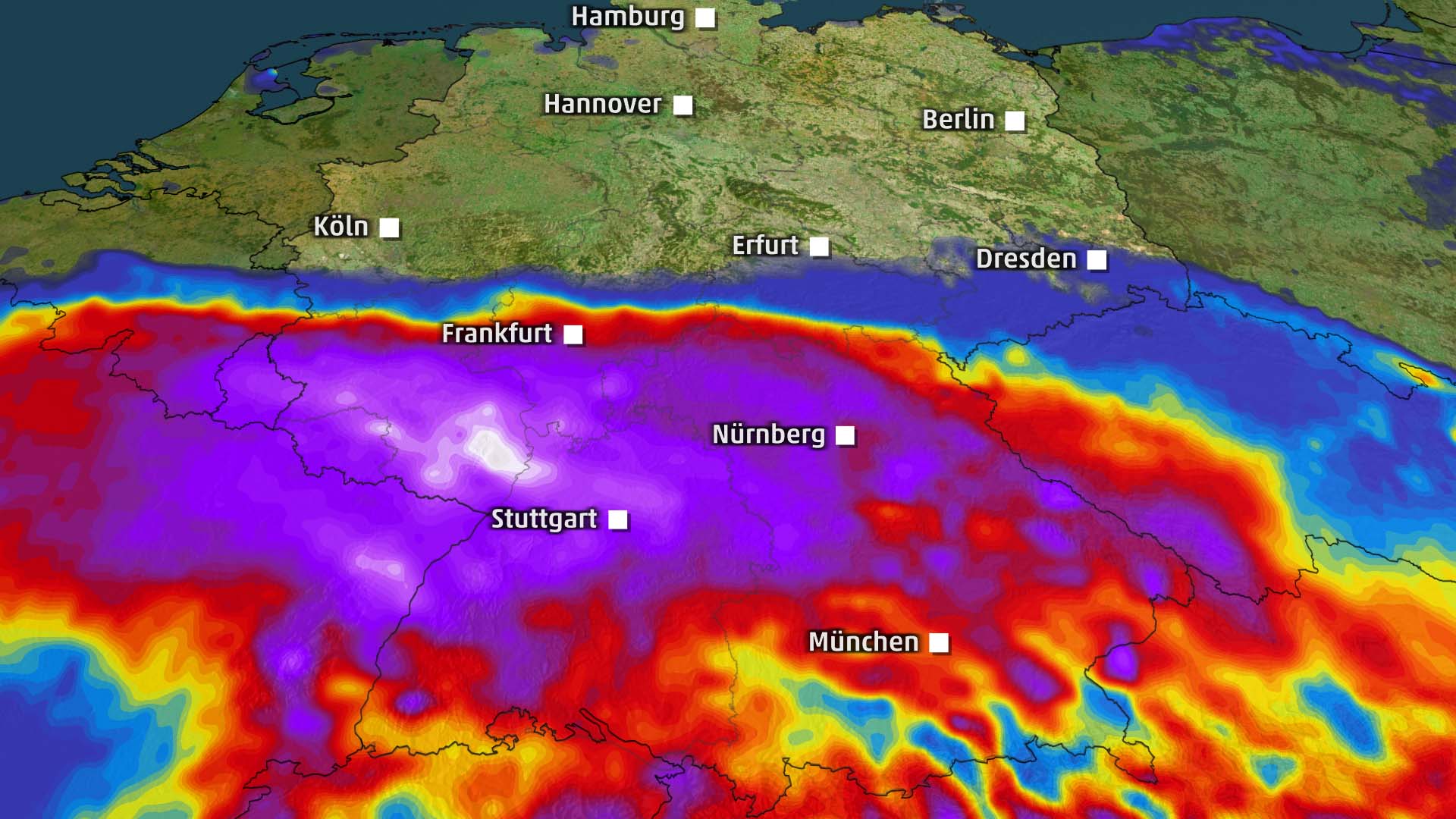 Unwetter im Süden bringen nochmal bis zu 90 Liter Regen | Weather.com