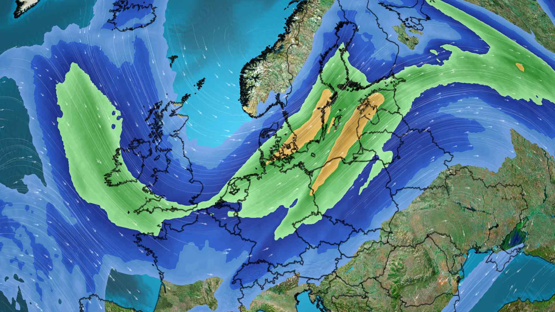 Doppel-Jet beschert uns eine Sturmnacht - Videos from The Weather Channel