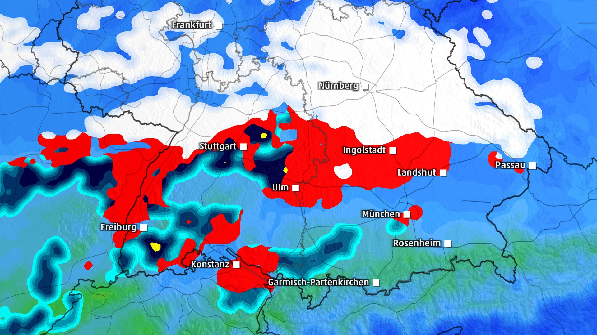Deutschland gefriert: Blitzeis überzieht den Süden - Stromausfälle drohen | Weather.com