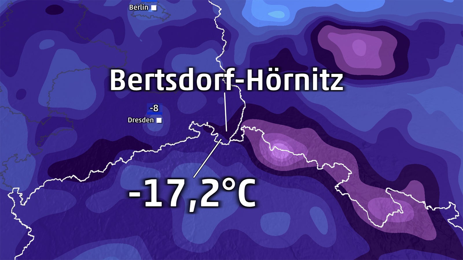 -17,2 Grad: Das sind die kältesten Orte in Deutschland - Videos from ...