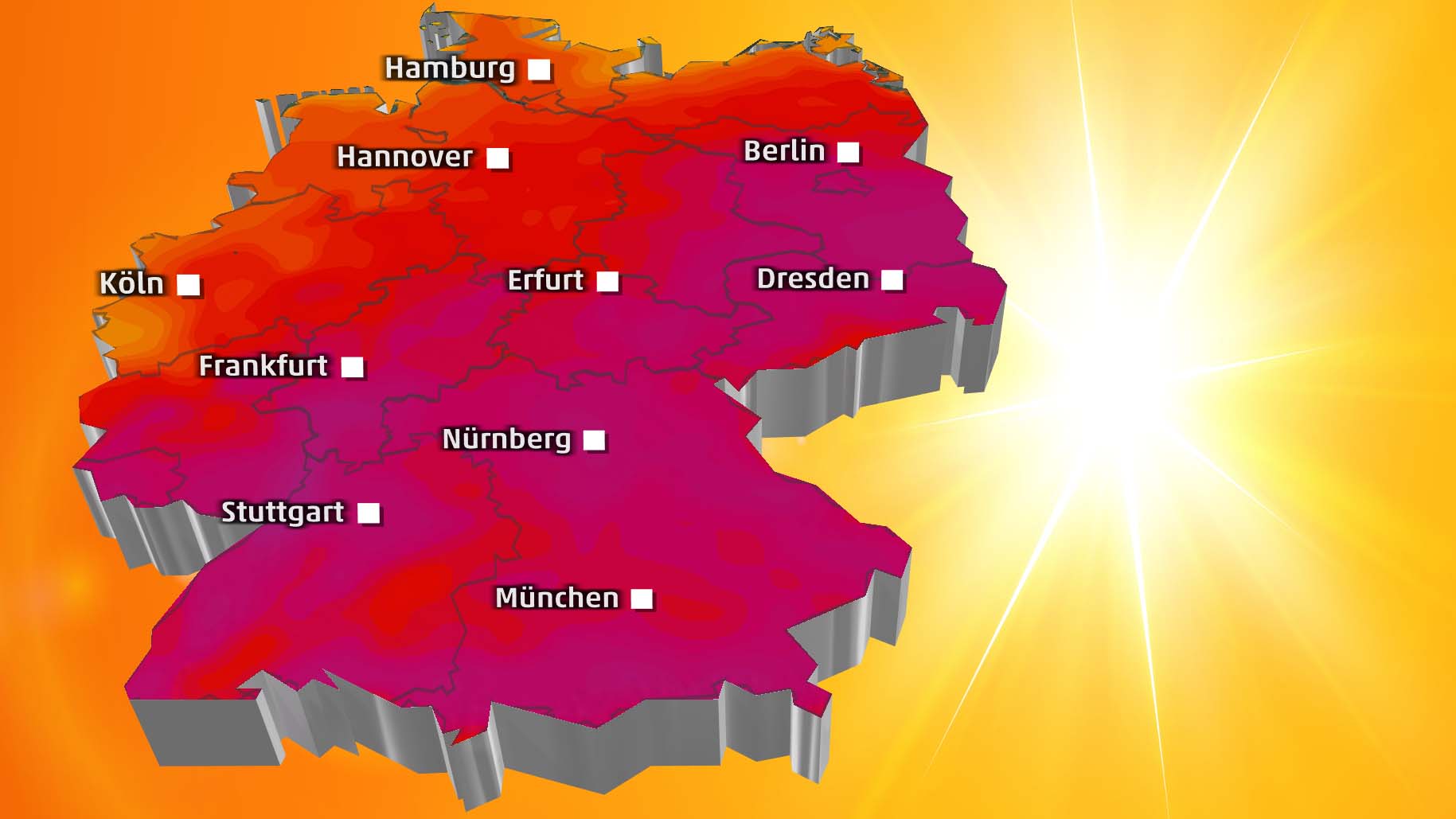 Turbo-Sommer! Tropische Nächte und bis 35 Grad diese Woche | Weather.com