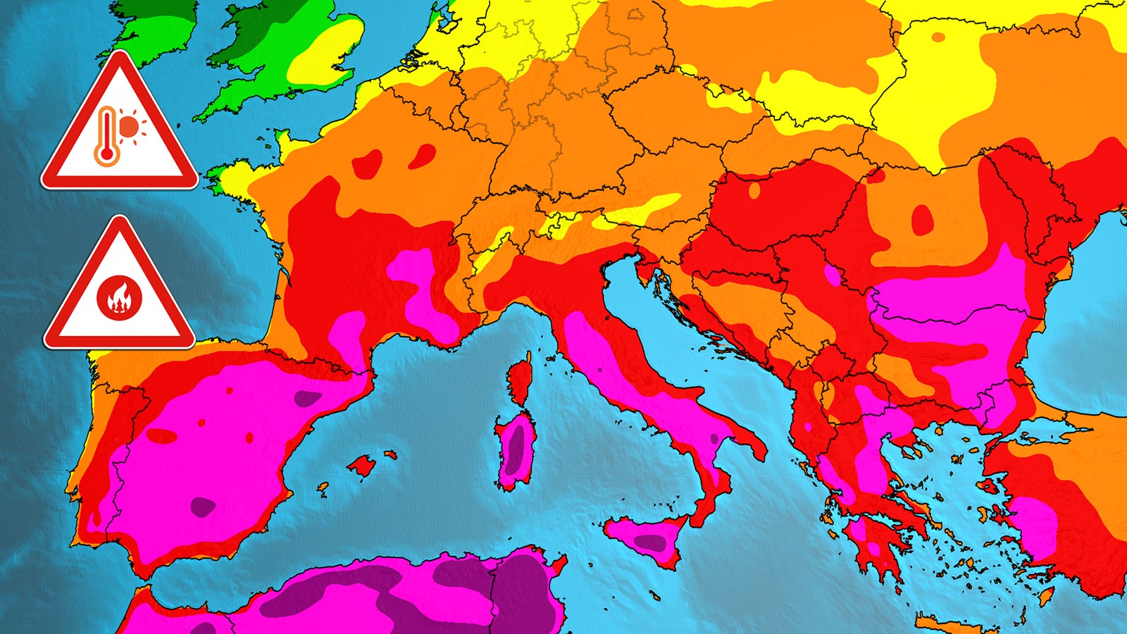 Bis 48 Grad! Rekordhitze überrollt Europa - Videos from The Weather Channel