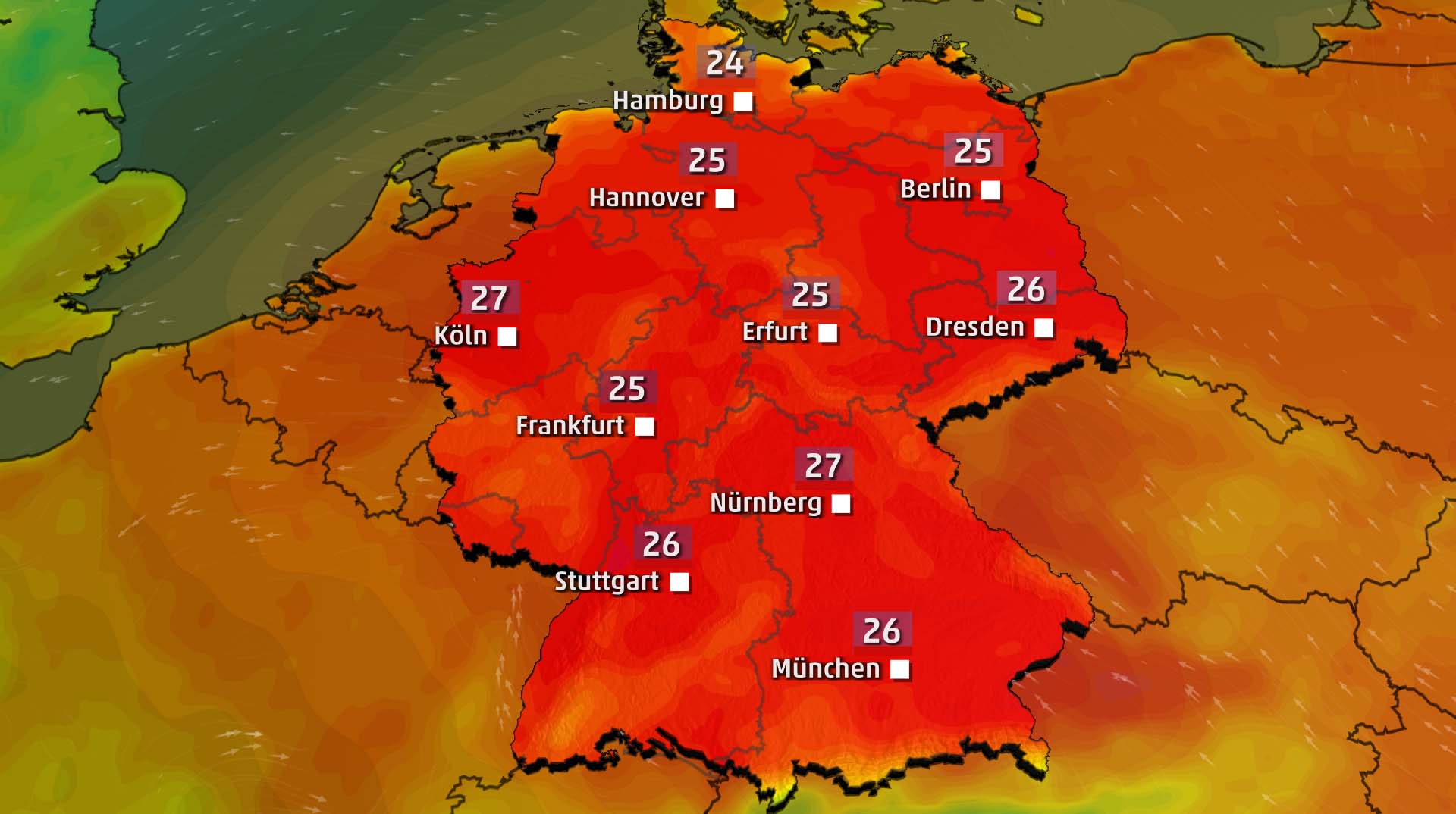 Bis 28 Grad: Wetterlage stellt sich um - Videos from The Weather Channel