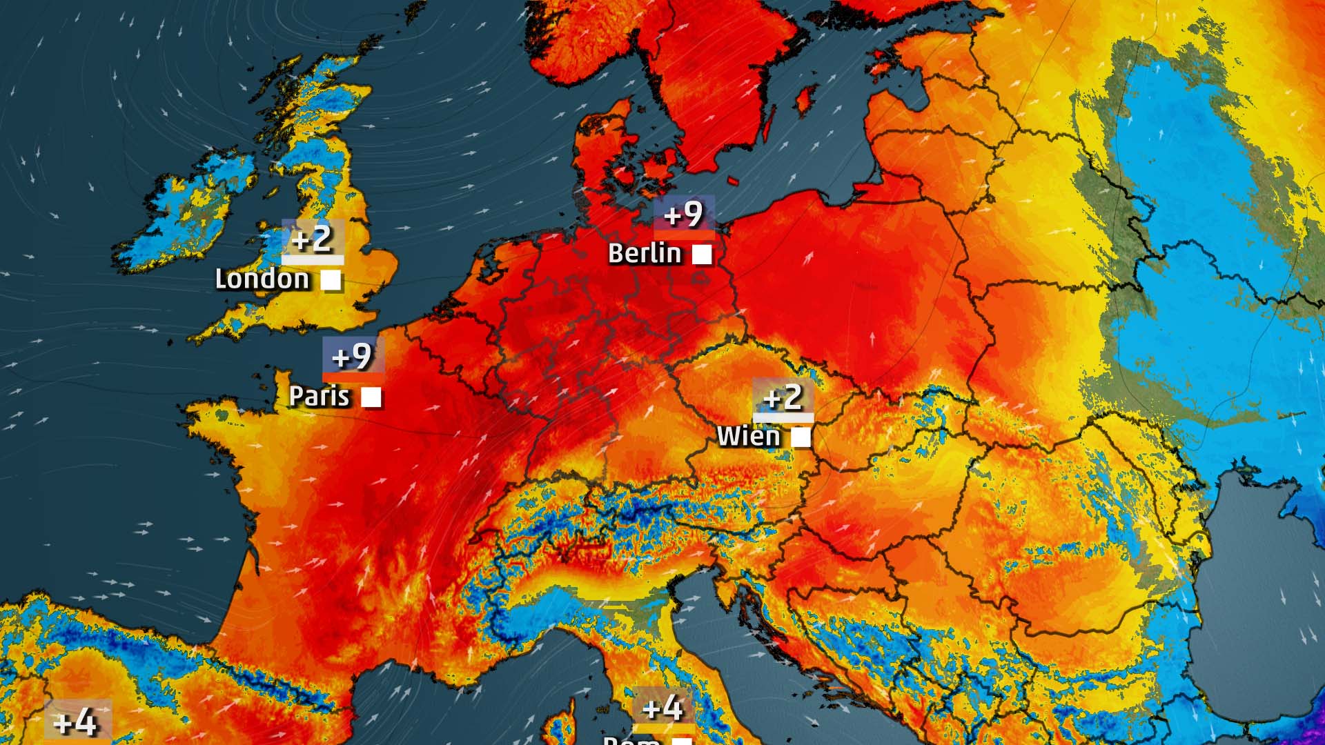 Bomben-Zyklon löst herbstliche Hitzewelle in Deutschland aus | Weather.com