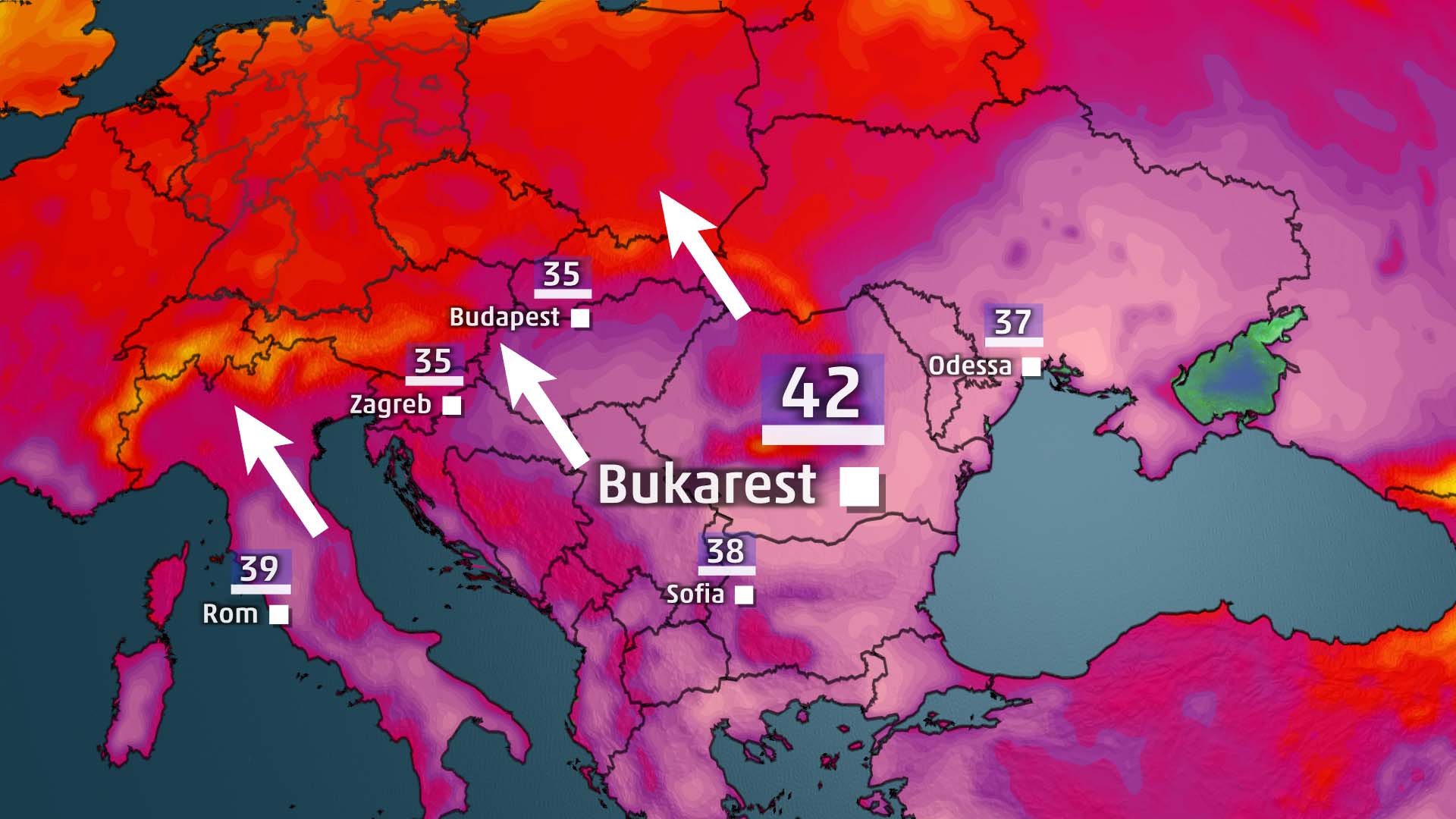 Extrem-Hitze in Europa bekommt lässt auch Deutschland schwitzen | Weather.com