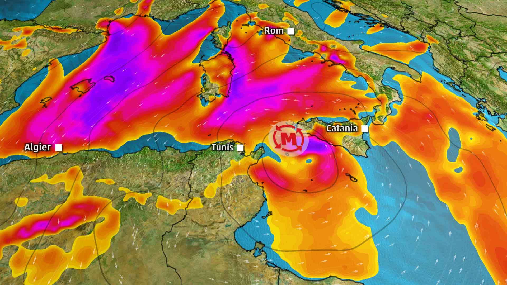 Medicane greift um sich - Videos from The Weather Channel