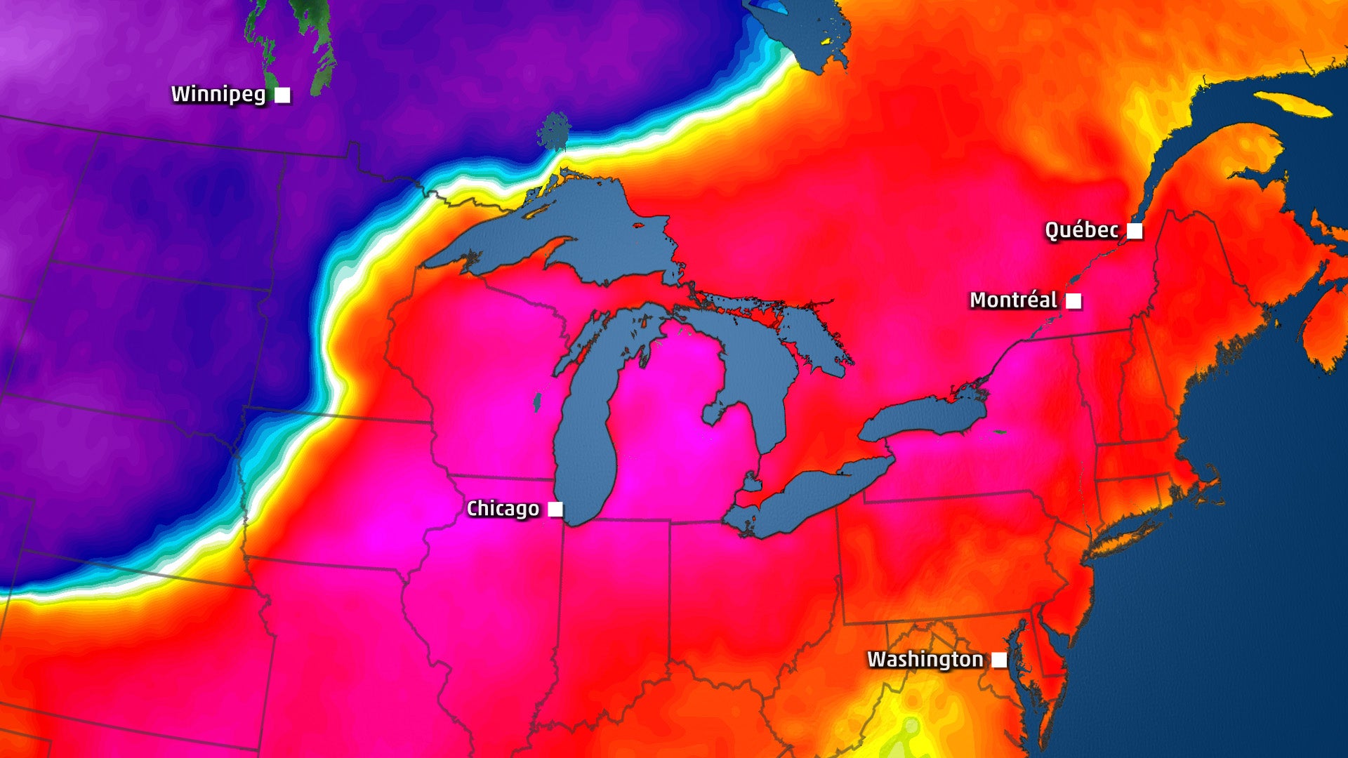 Rekordtemperaturen in Montreal im Februar - Videos from The Weather Channel