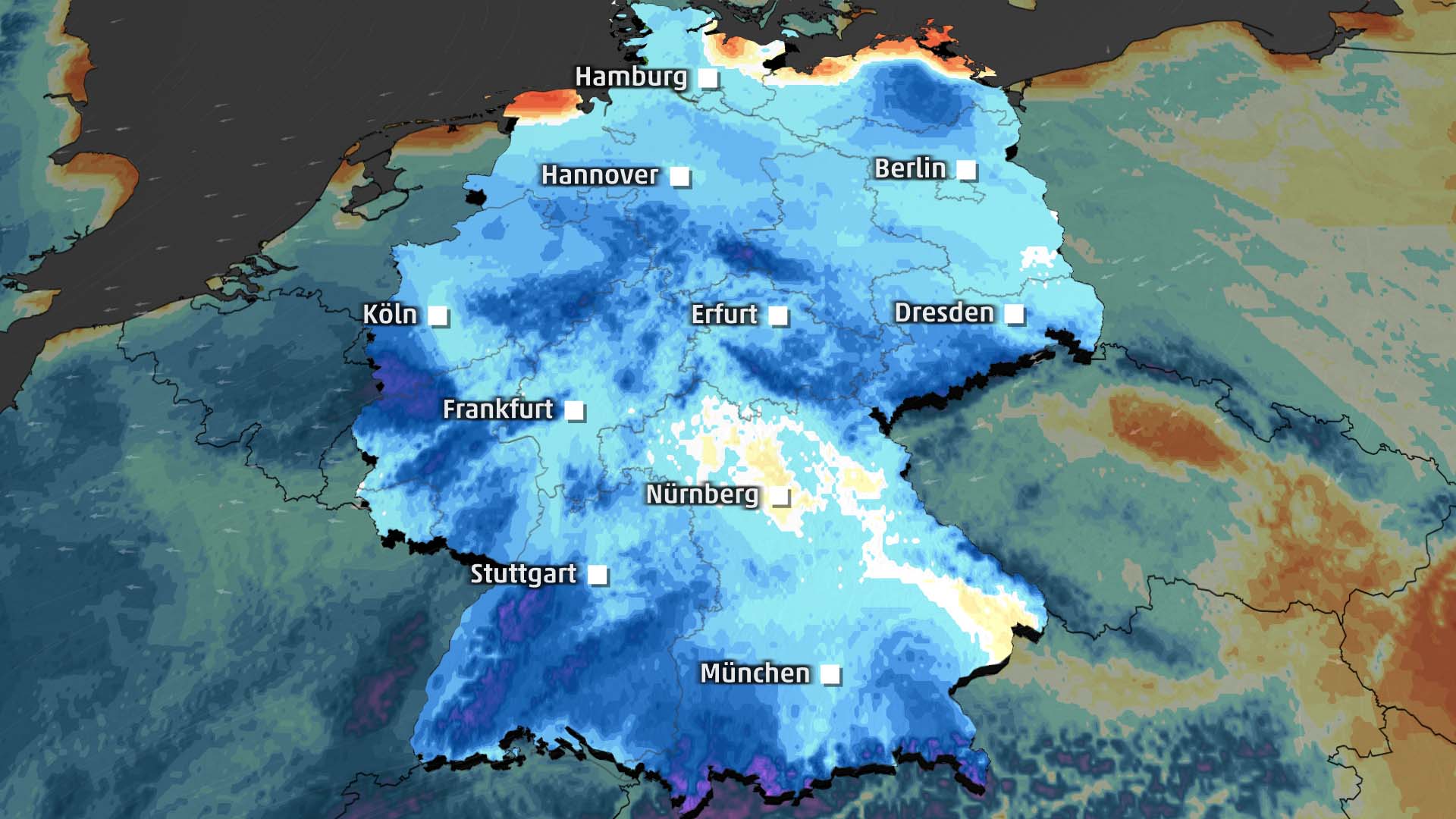 Schnee und Temperatursturz nächste Woche - Videos from The Weather Channel