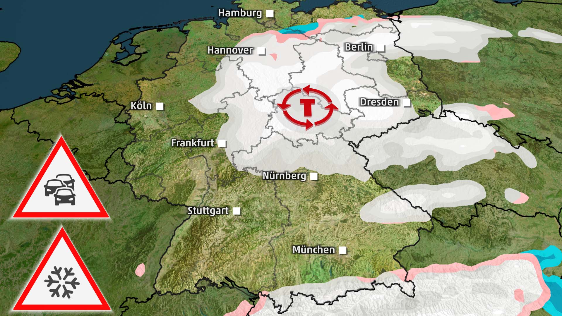 Winterwetter mit Schnee und Glätte diese Woche - Videos from The Weather Channel