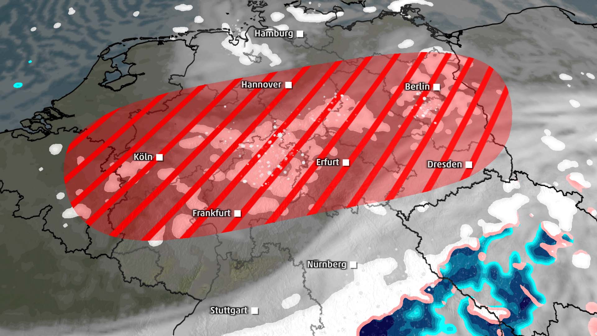 Winter ist zurück mit Schneefall von Köln bis Berlin | Weather.com