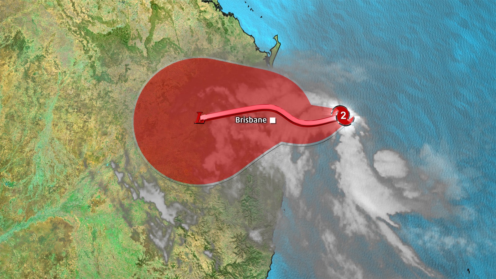 Alarm in Australien: Seltener Zyklon Alfred verspätet sich | Weather.com