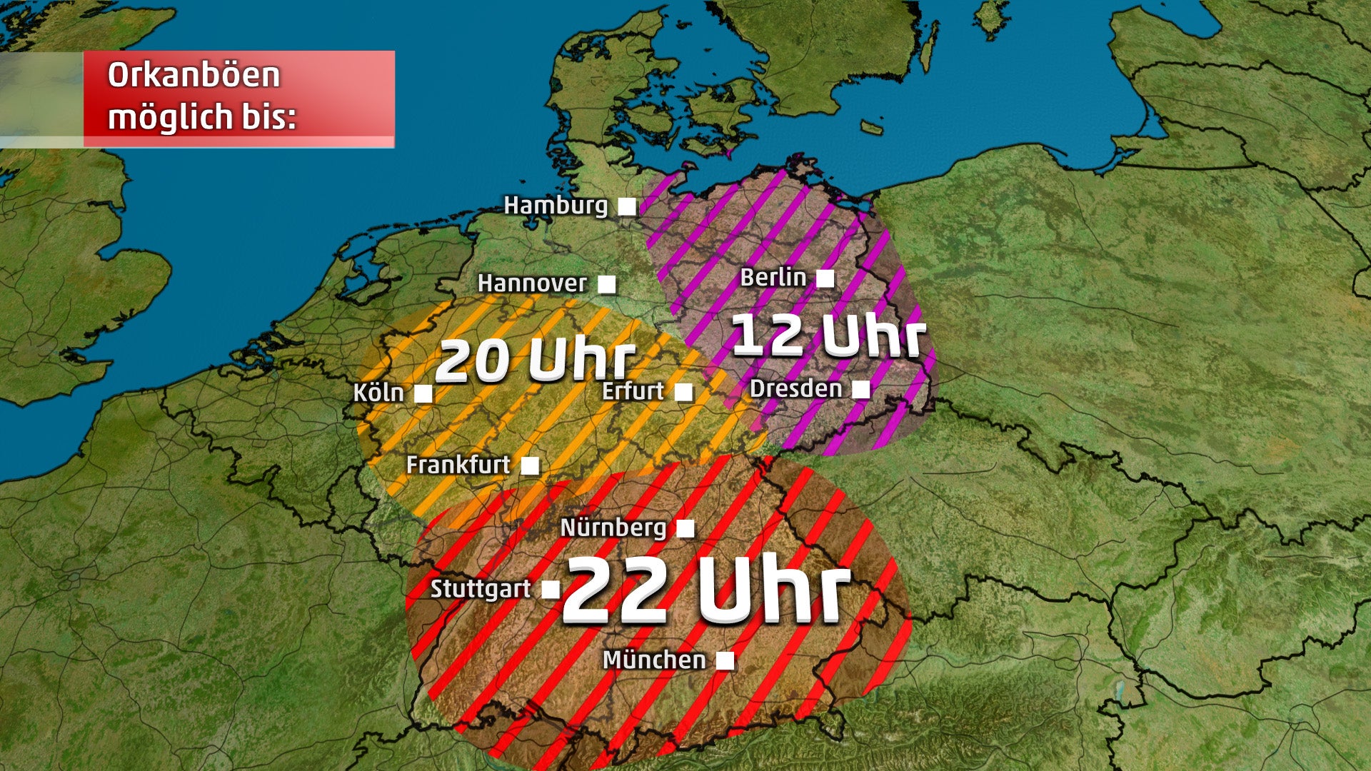 Orkanböen in der Nacht - dann kommt Schnee - Videos from The Weather Channel