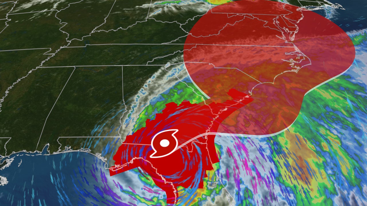 Tropical Storm Debby Tracker: Spaghetti Models, Satellite And More | Weather Underground