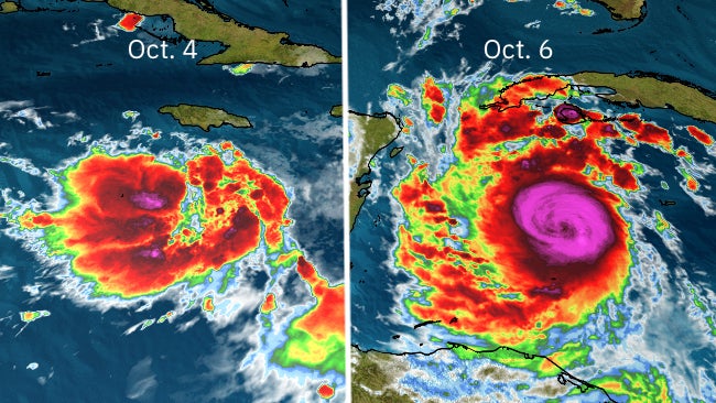 Hurricane Delta Fastest on Record to Rapidly Intensify From Tropical ...
