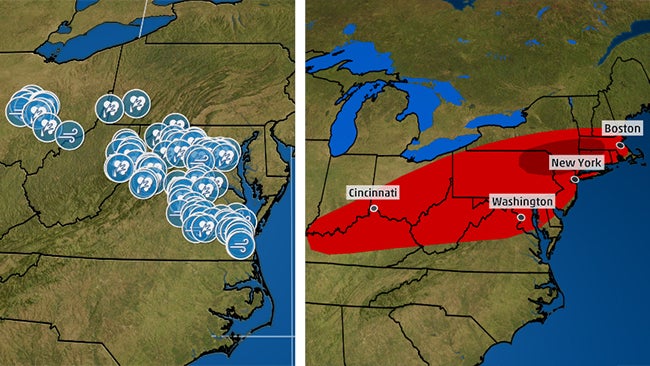 Another Round of Severe Storms Targets the Northeast Tuesday After ...