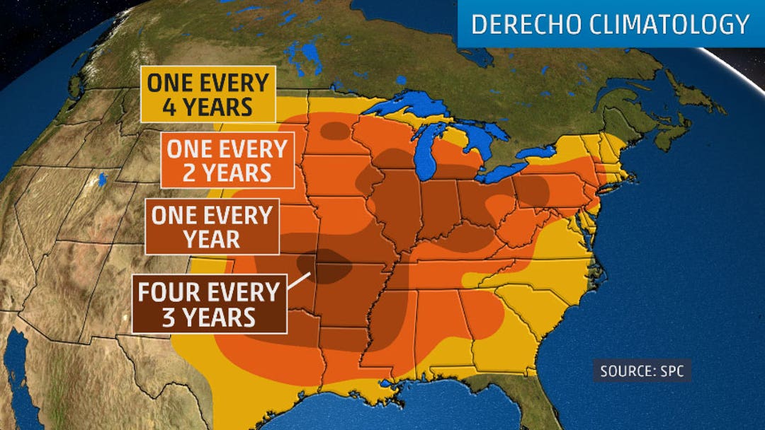 It's the Peak Time For Destructive Thunderstorm Winds in the United ...