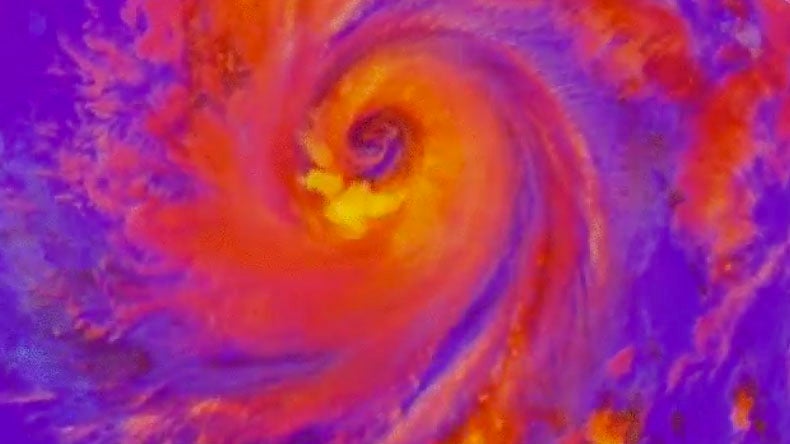 Hurricane Dora Becomes the First Hurricane Seen By New GOES-16 ...